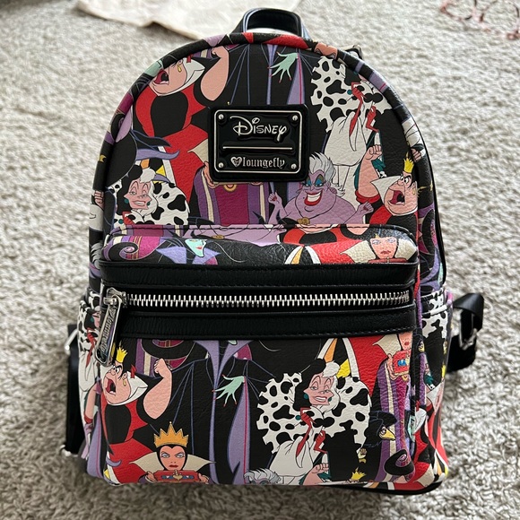 Loungefly | Bags | Loungefly Disney Villains Backpack | Poshmark